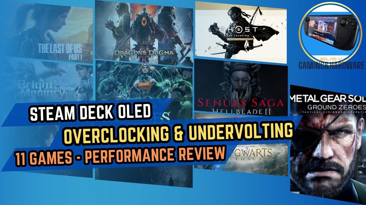 Steam Deck OLED Overclocking and Undervolting in 11 Games - Side-by ...