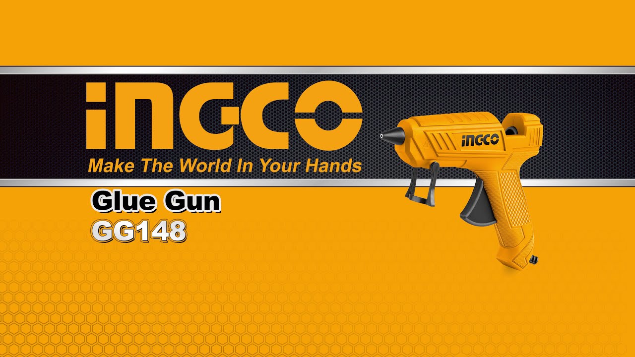 Glue gun GG148 INGCO - YouTube