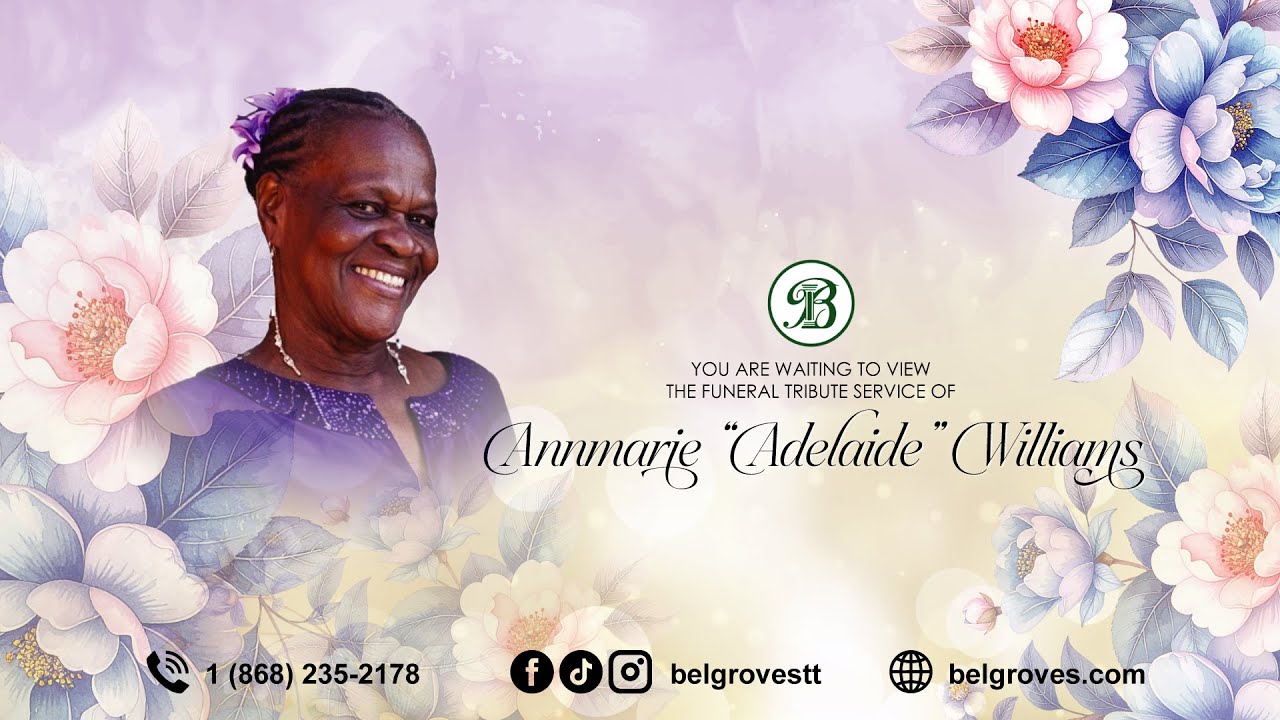 Annmarie “Adelaide” Williams Tribute Service - YouTube