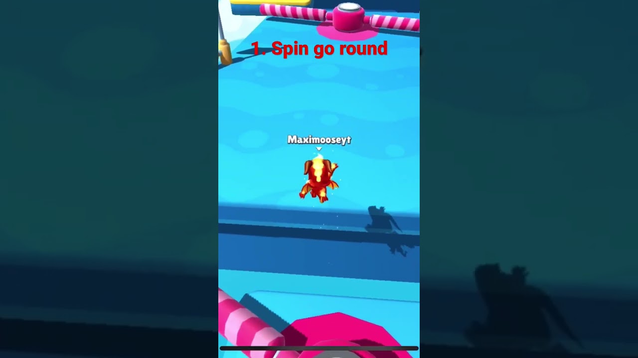 Spin go round tricks #shorts #stumbleguys - YouTube