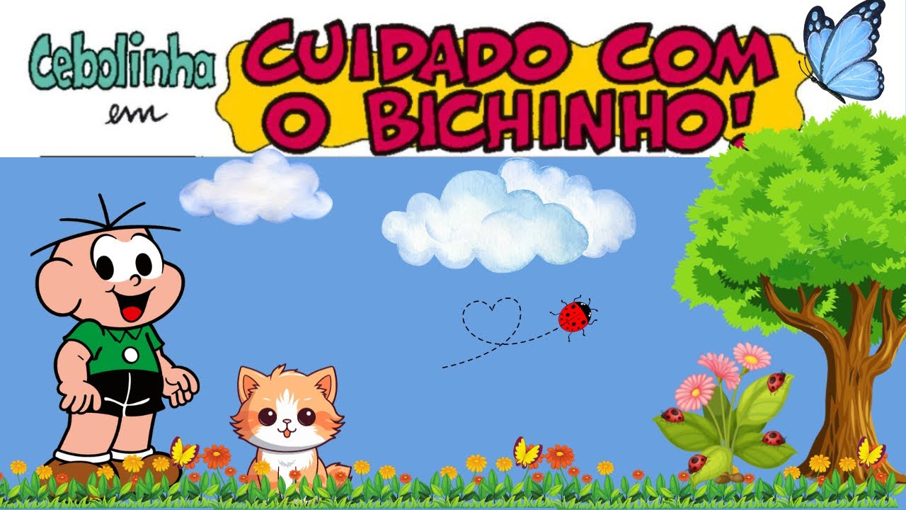 Cebolinha em: Cuidado com o bichinho/Gibi da turma da Mônica - YouTube