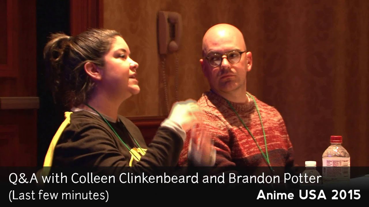 Otalku: Colleen Clinkenbeard and Brandon Potter - YouTube