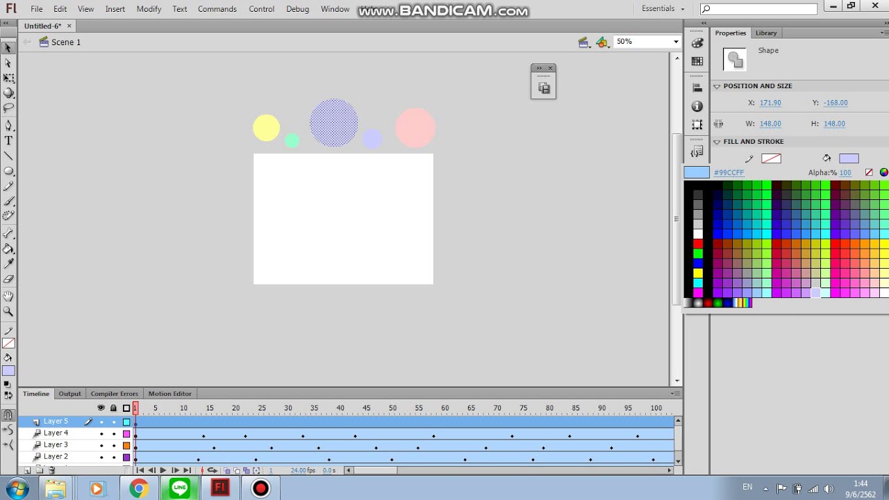 สอนทำ intro ง่ายด้วย Adobe Flash - Shortcut - YouTube