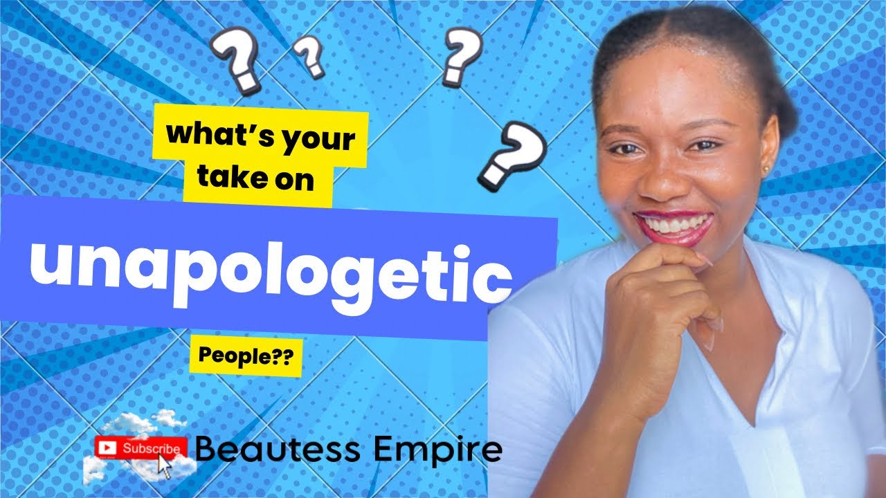 How do you deal with unapologetic people ?? Lifestyle/makeup/travel ...