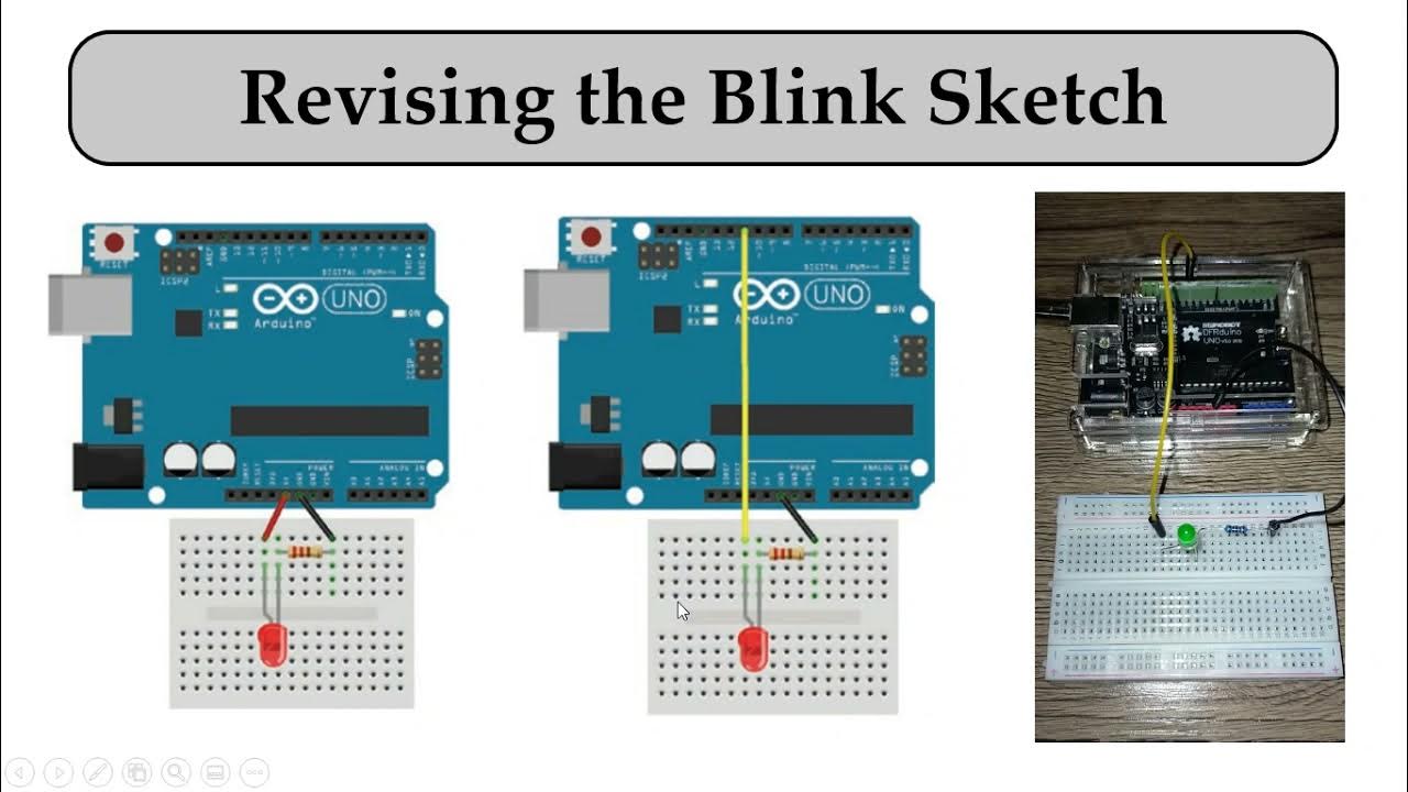 07 Programming a Blinking LED using Arduino Uno - YouTube