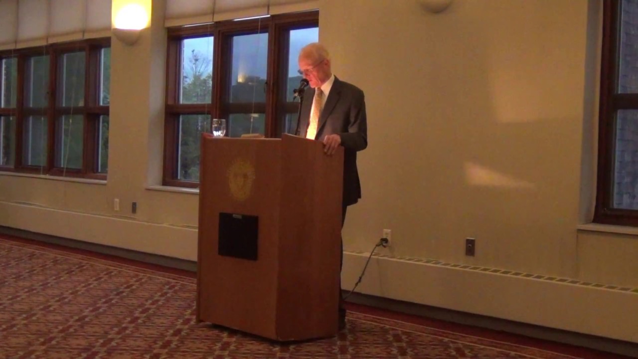 George H. Nash - Williams College Faculty House (9/13/2018) - YouTube