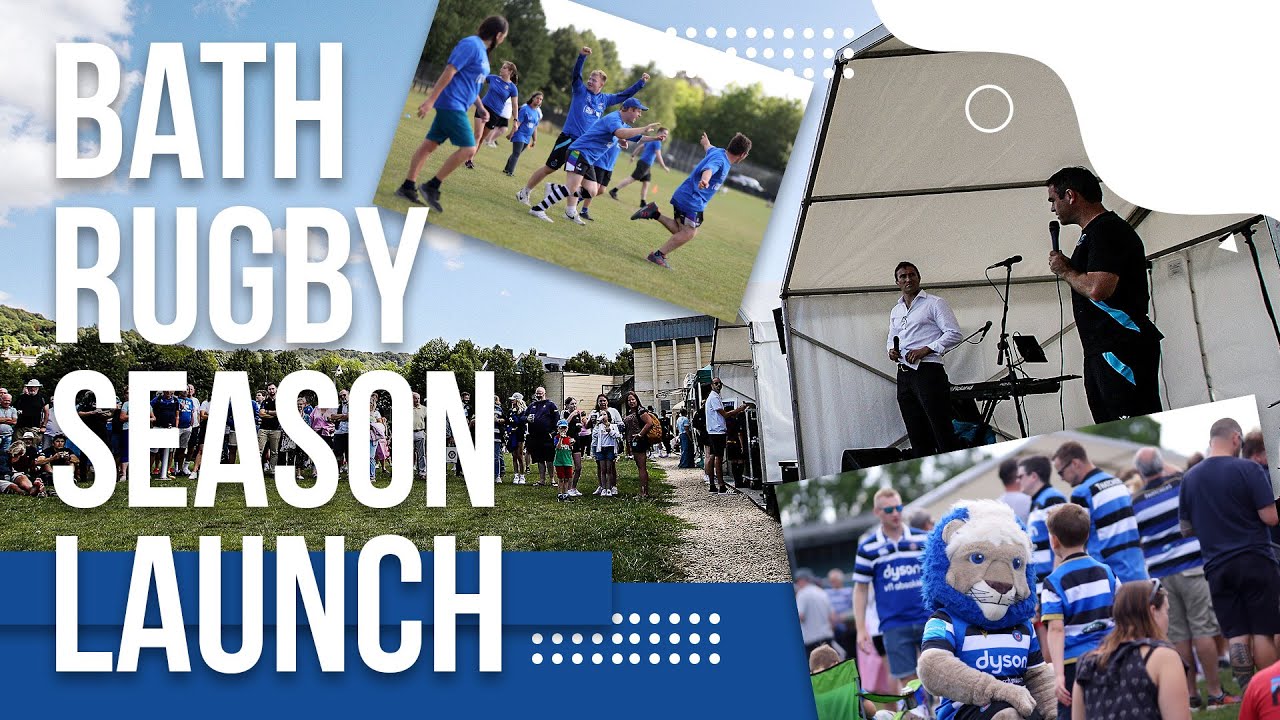 Bath Rugby fans launch the 2022/23 season alongside the team and ...