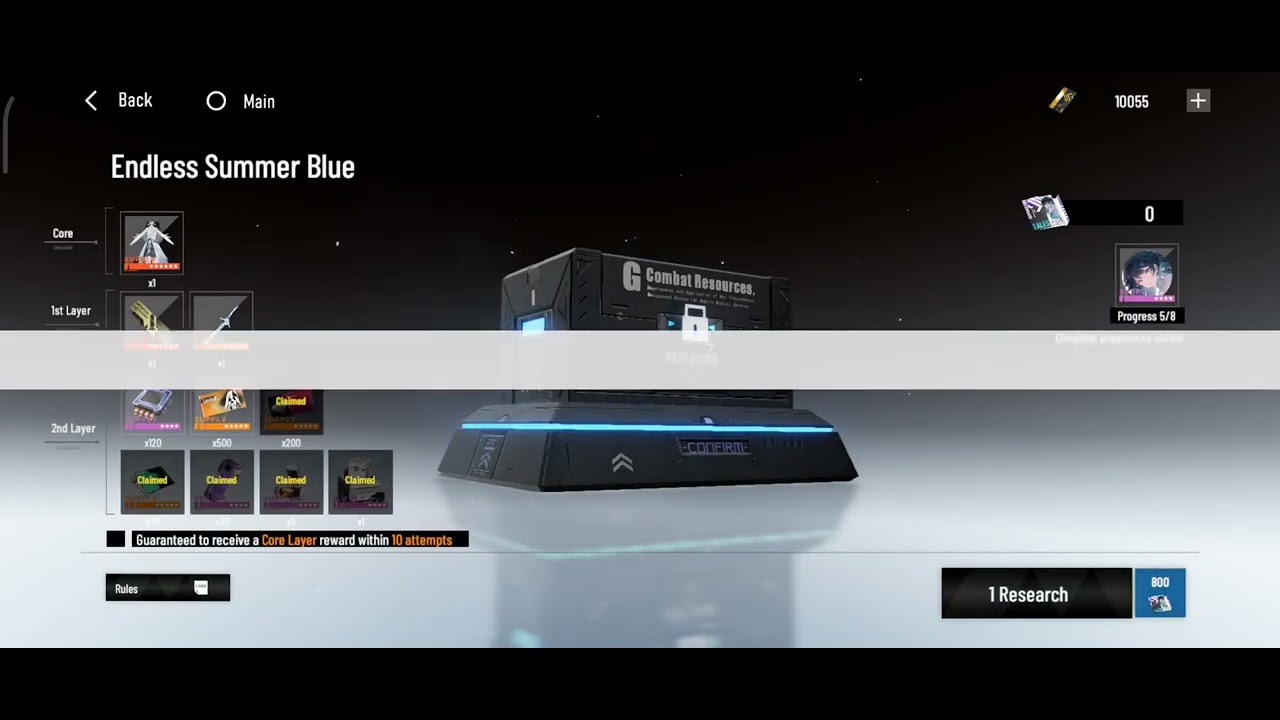 PGR. Pity Gray Raven. Gacha Lucia Plume summer coating. - YouTube