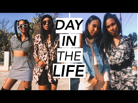 DAY IN THE LIFE OF OUR PHOTOSHOOT: AMI CLUBWEAR TRY ON HAUL
