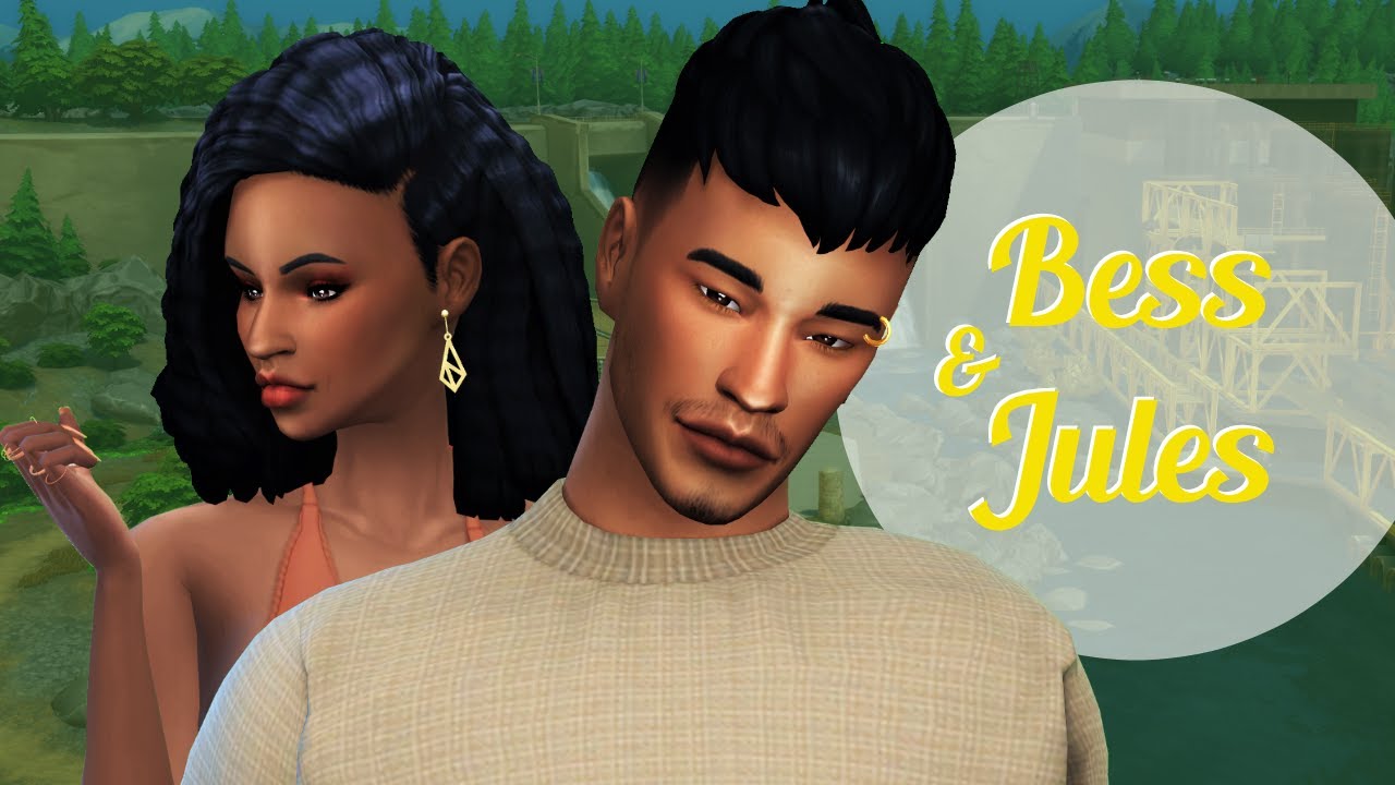 BESS STERLING & JULES RICO - RELOOKING + SÉLECTION DE CC SIMS 4 - YouTube