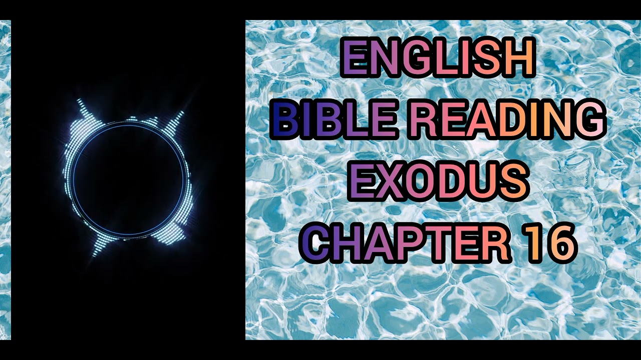 The Bible Reading English EXODUS Chapter 16.. - YouTube