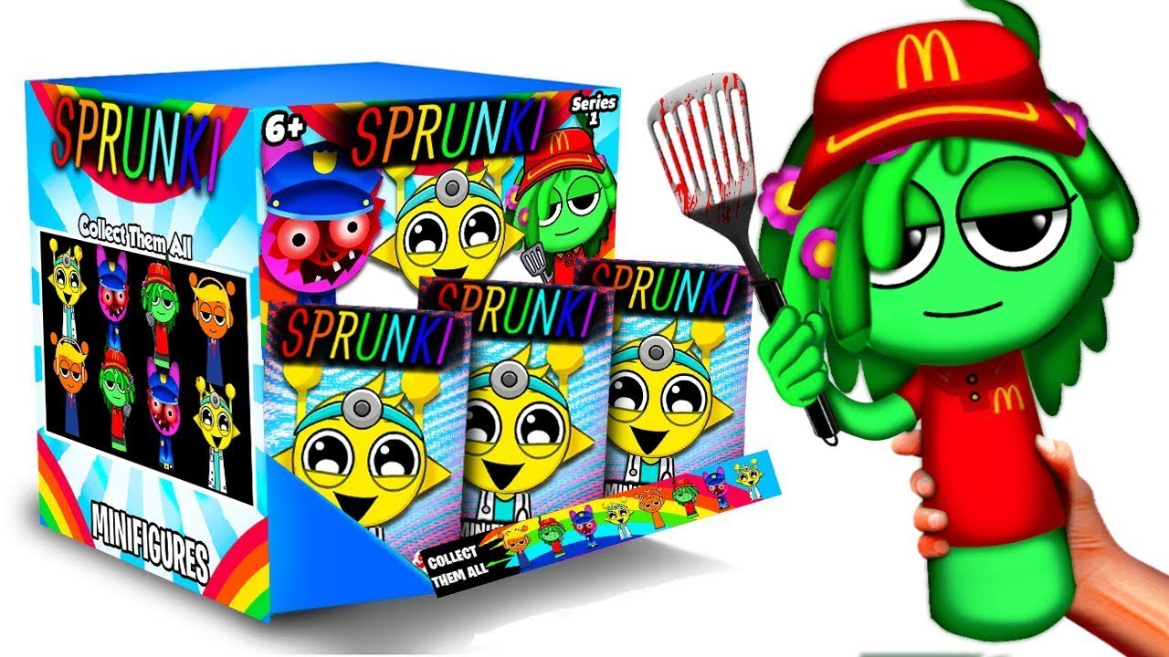 ¡La CAJA MISTERIOSA de Sprunki TRABAJOS! Nuevos MCDONALDS Doctor Simon ...