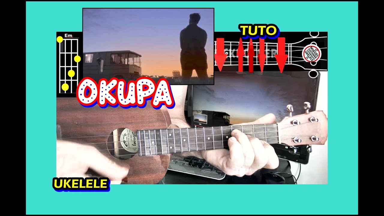 Cómo tocar WOS - OKUPA (UKELELE) Acordes y acompañamiento, adaptación ...