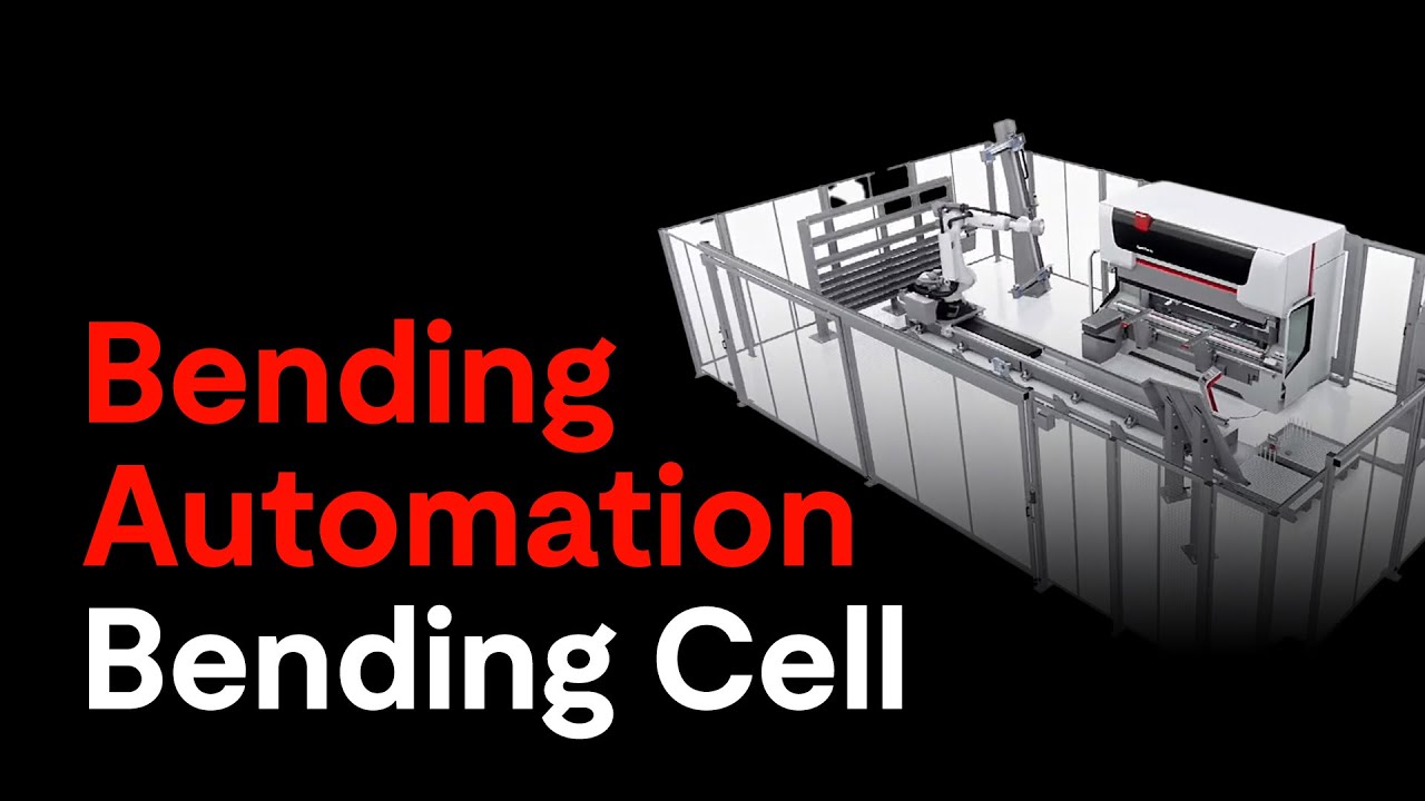 Automation Sheet Metal Bending - Bending Cell | Bystronic - YouTube