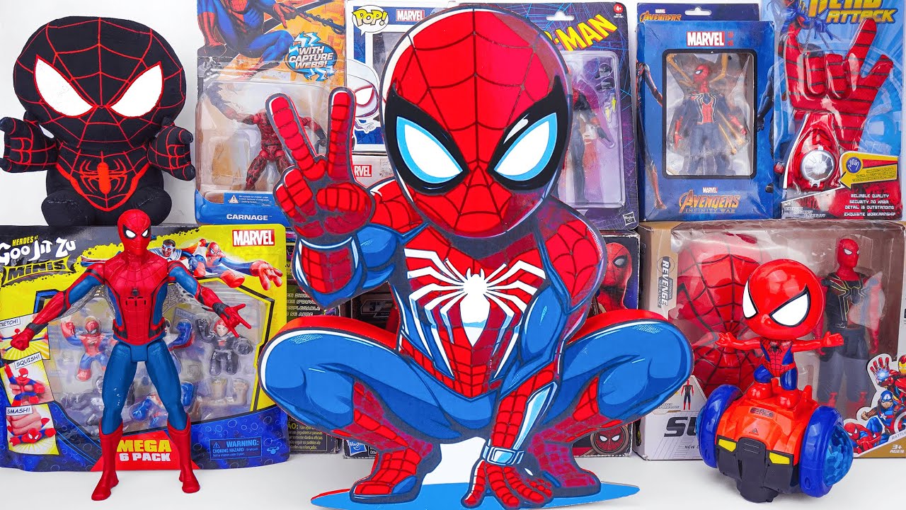 Marvel Spiderman Toys Unboxing Review | Marvel Spiderman Blind Box ...