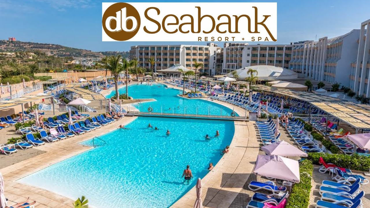 ALL INCLUSIVE DAY BY THE POOL @ db Seabank Resort & Spa, Malta 🇲🇹 ...