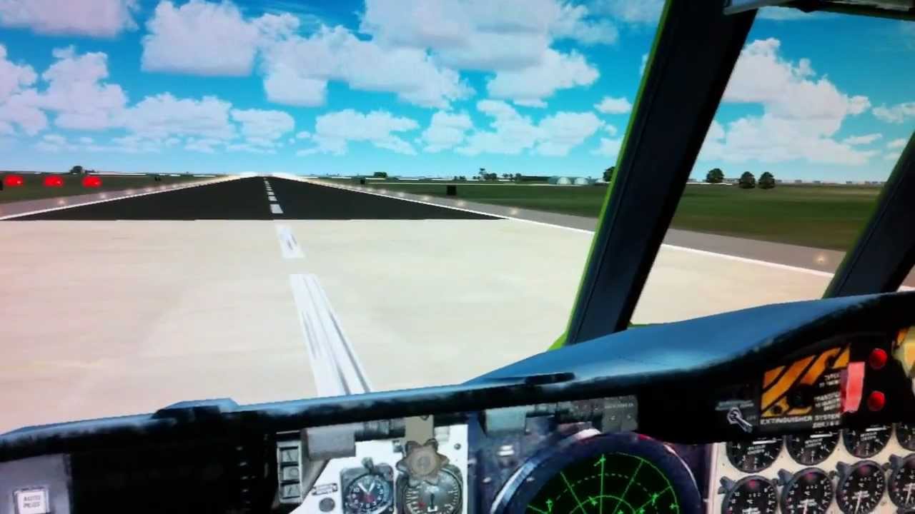Lockheed p-3 orion in fsx - YouTube