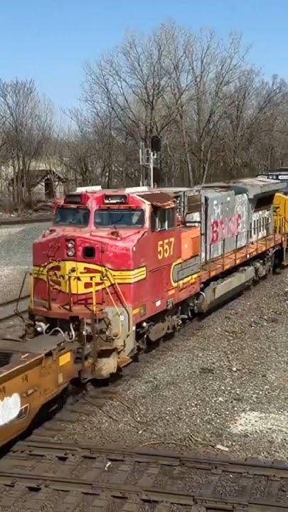 DIT BNSF Unit Heading to Larry’s Truck and Electric (LTEX) - YouTube