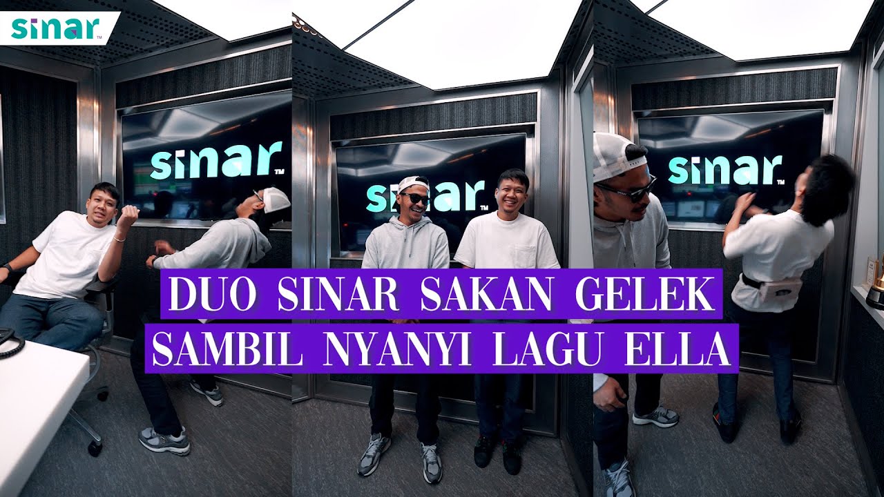 Hefny & Falyq Sakan Gelek Sambil Nyanyi Lagu Ella - YouTube