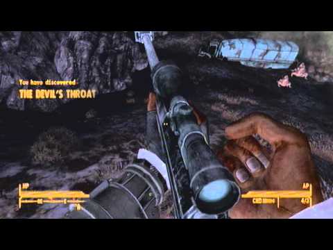 Fallout New Vegas: CZ57 Avenger [RARE/MINIGUN] - YouTube