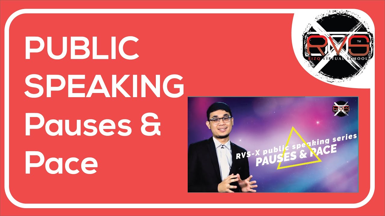Public Speaking - Pace and Pauses - YouTube