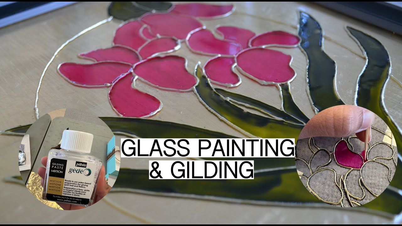 Instructions on glass painting and gilding | Oil-based glass paints ...