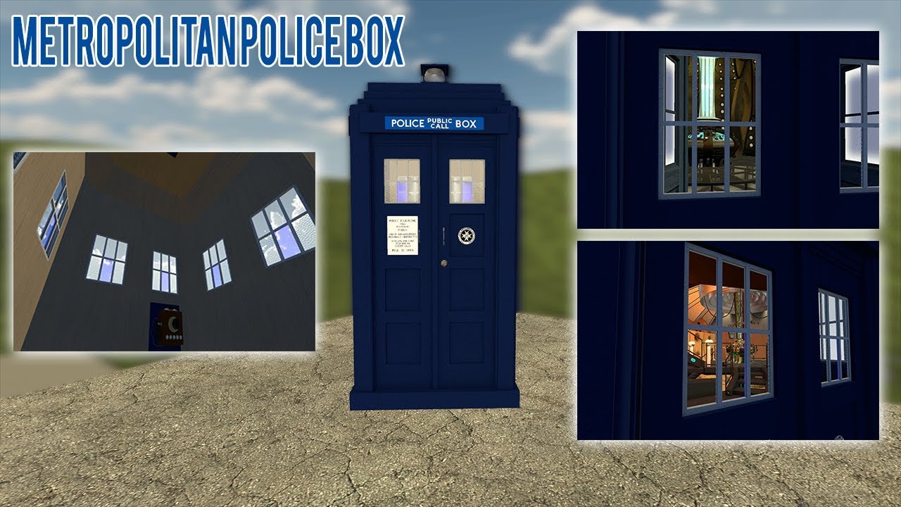 Metropolitan Police Box Addon! - YouTube