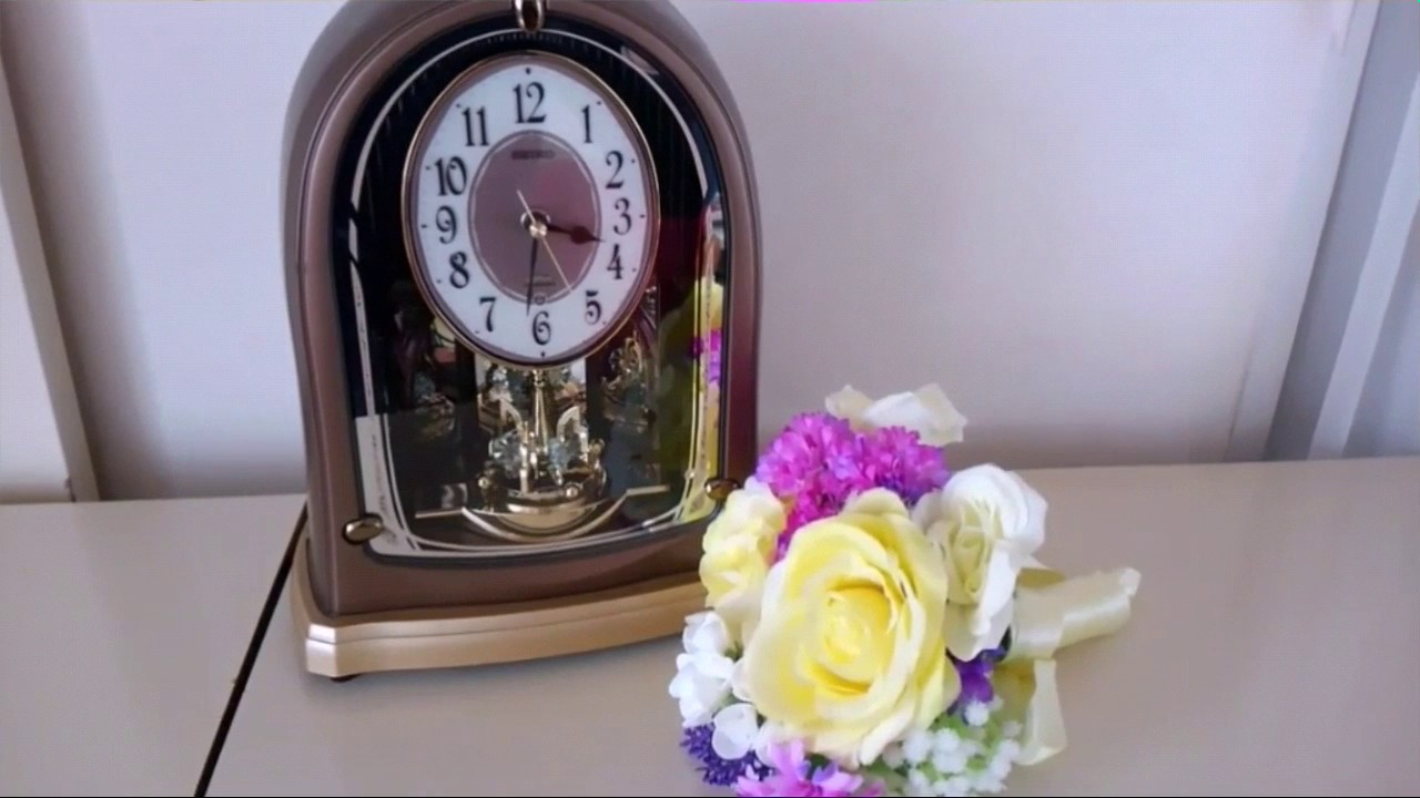 SEIKO BY230B メロディー時計 (電波) - YouTube