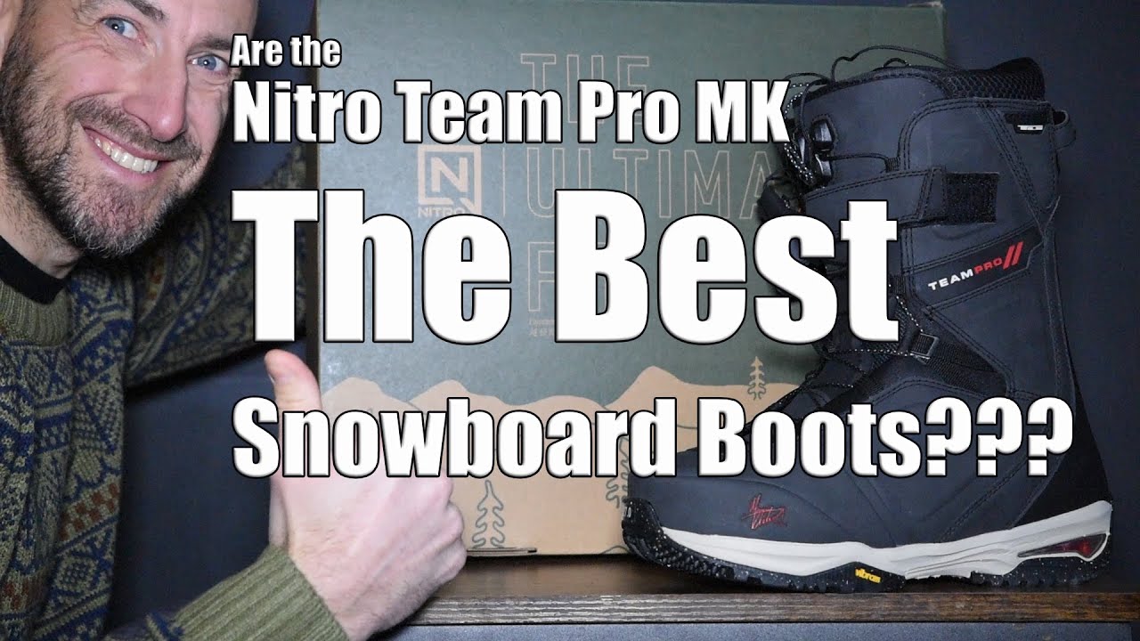 Nitro 2025 Team Pro MK TLS Snowboard Boots - Unboxing & Review - YouTube