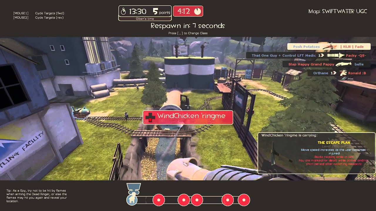 Team Fortress 2 Spy High Lander (Lobby) - YouTube