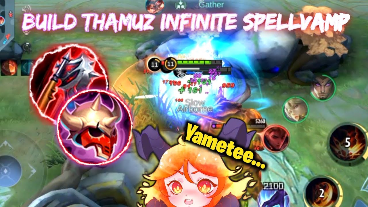 BUILD THAMUZ INFINITE SPELLVAMP | THAMUZ BEST BUILD 2022 | MOBILE ...