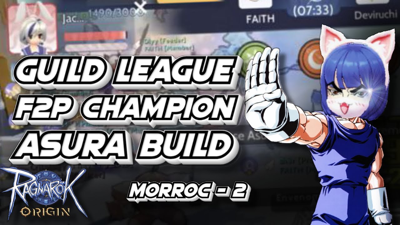 WHAT A KILLING MACHINE! JackTheRipper | GUILD LEAGUE CHAMPION F2P ASURA BUILD RAGNAROK ORIGIN ...