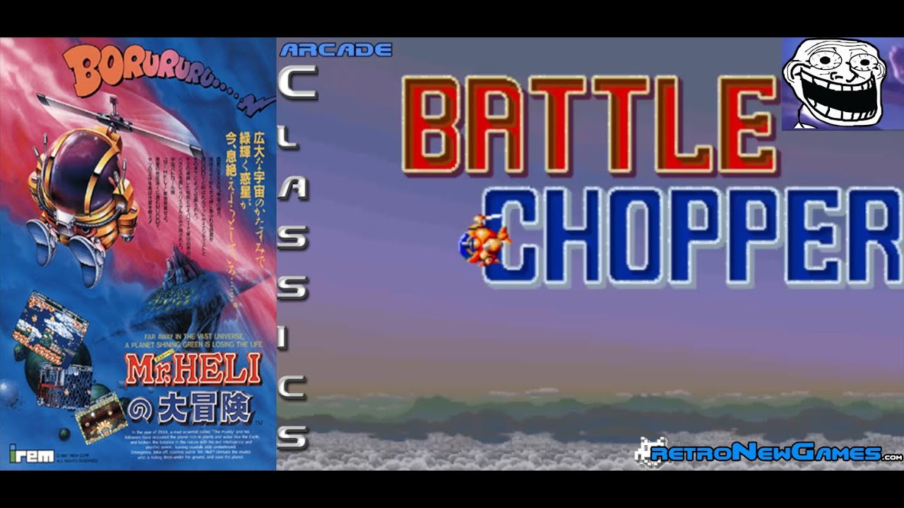 Clásicos RetroNewGames: Mr.Heli/Battle Chopper-Arcade - YouTube