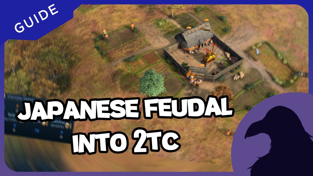 Age of Empires 4: Japanese Feudal Aggression into 2tc - YouTube