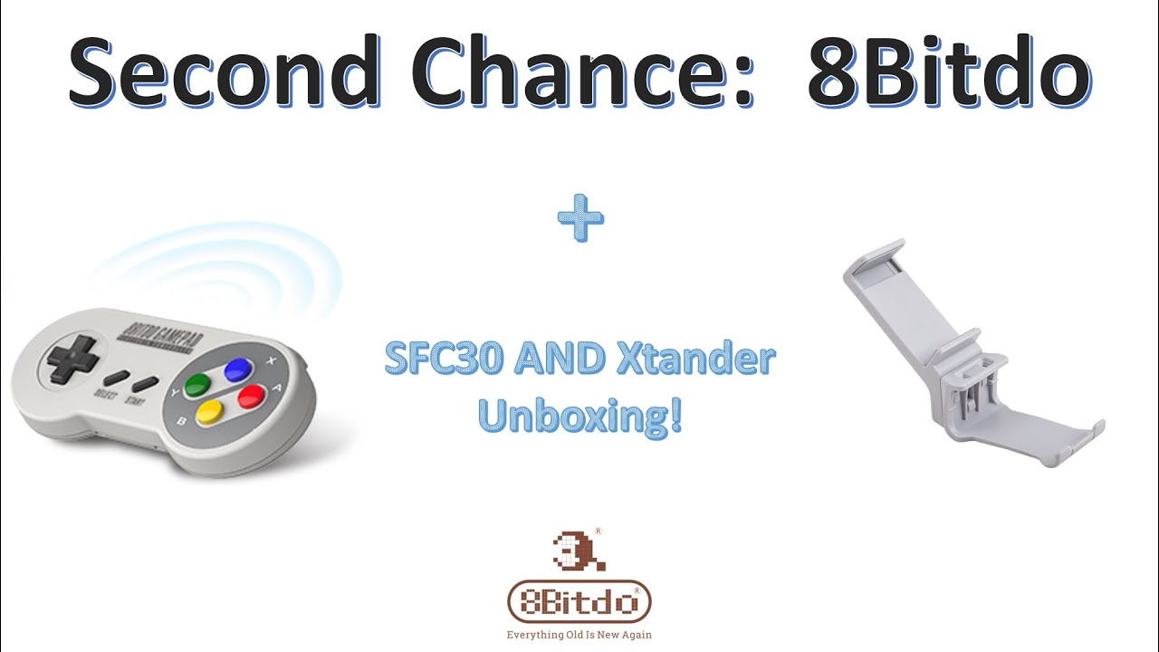 Second chances: 8bitdo! SFC30 and Xtander unboxing - YouTube