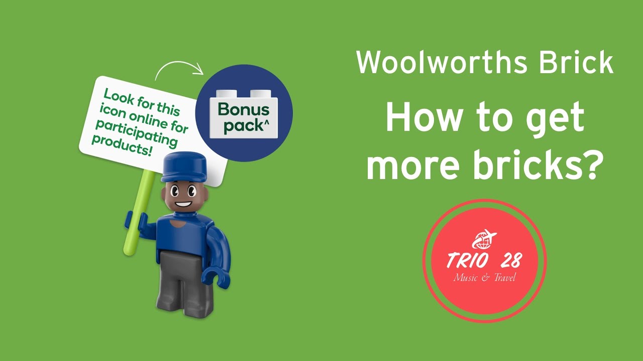 How to get more bricks from Woolworths Bricks Promotion? - YouTube