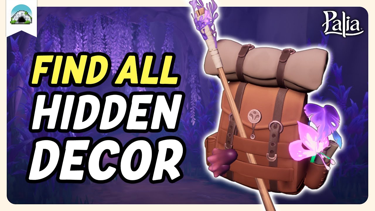 All Elderwood DECOR Locations – Find all Hidden Recipes | Palia - YouTube