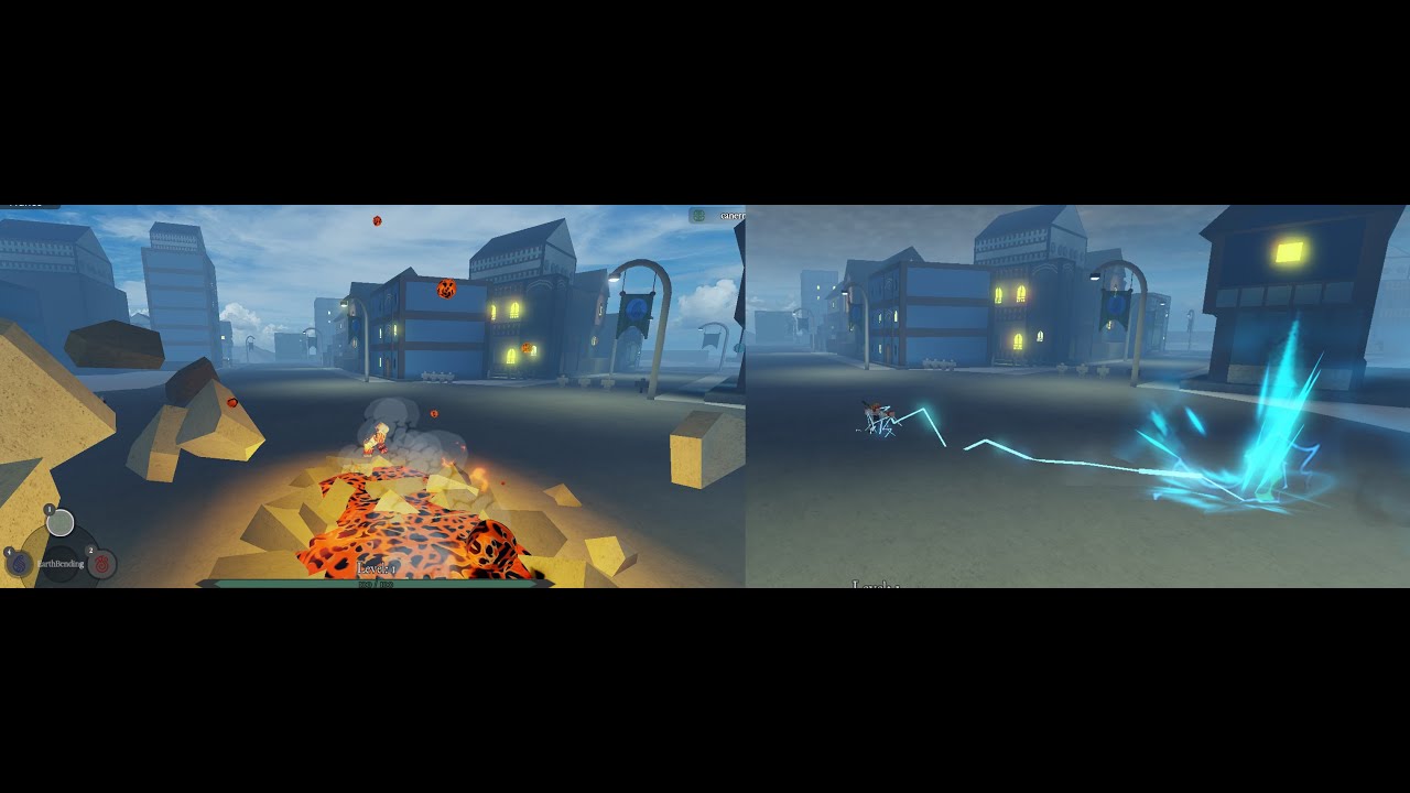 Roblox: Avatar RoBending Online, Lava and lighting bending - YouTube