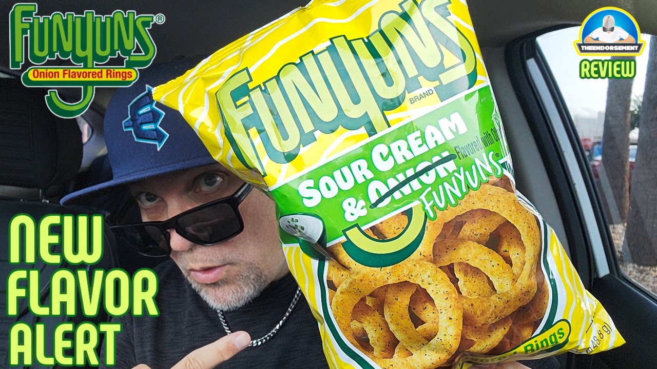 Funyuns® Sour Cream & Funyuns Review! 🫣🧅| New Flavor Alert ...
