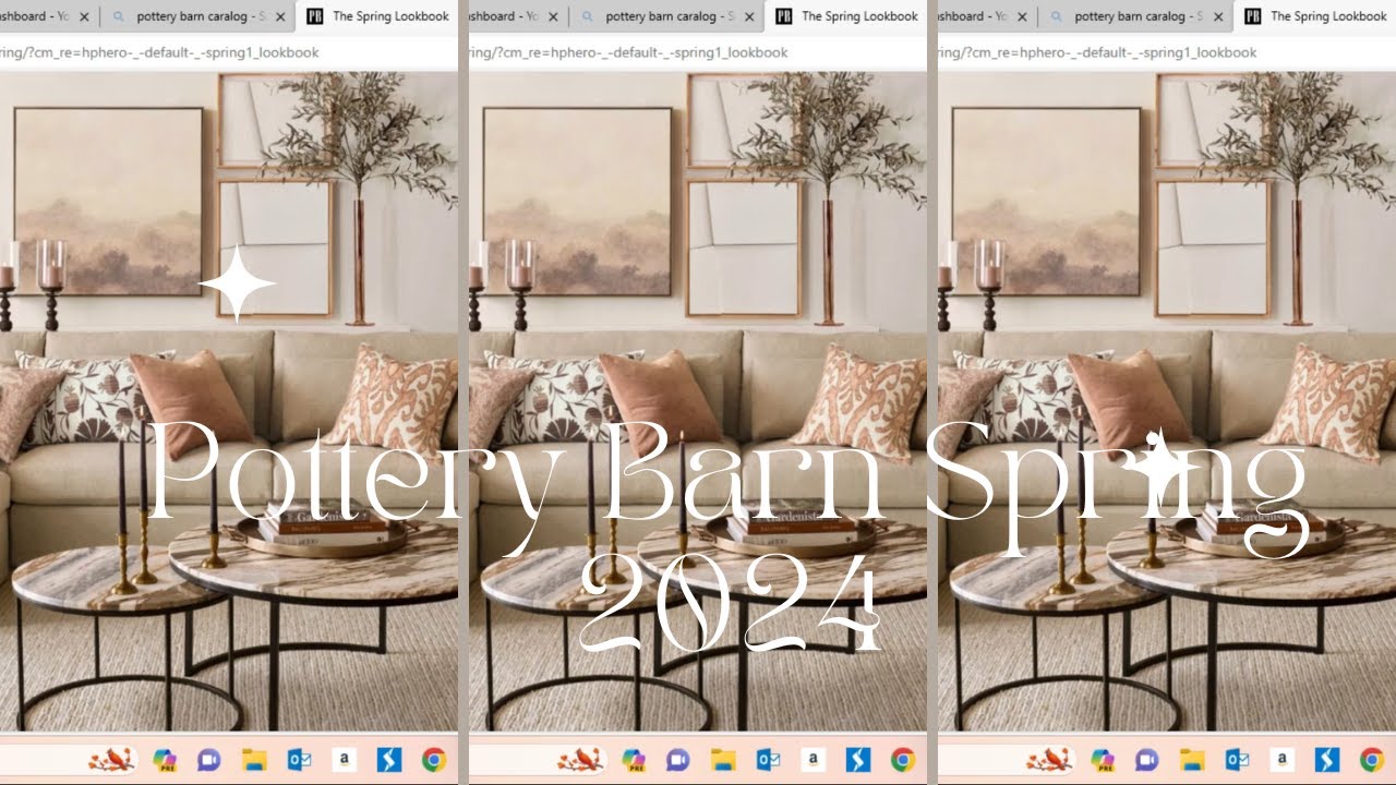 What’s New for Pottery Barn Spring 2024 Part 1! @PotteryBarn - YouTube