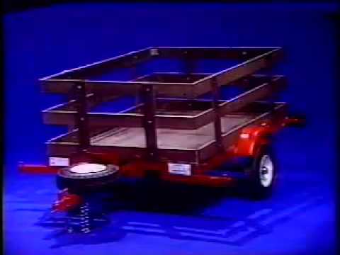 Kip Fuller - Tric Trailer - Folding Utility Trailer - YouTube