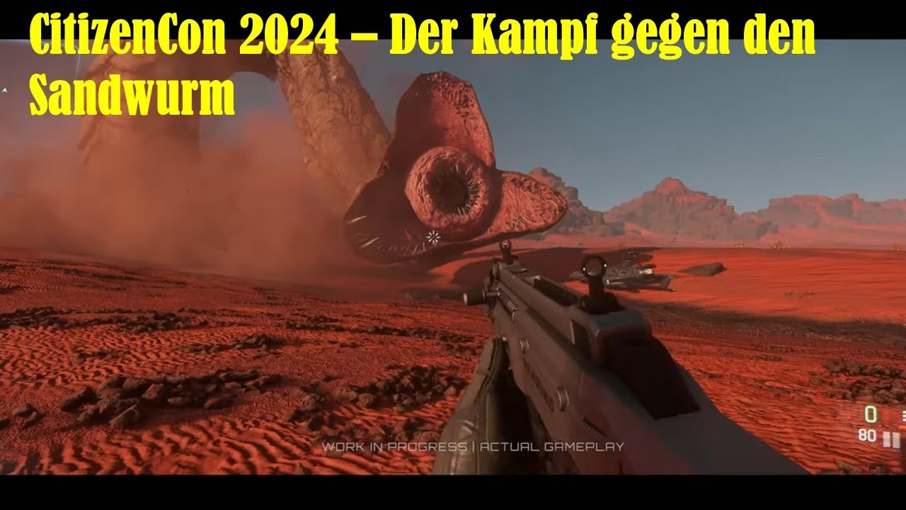 Star Citizen: CitizenCon 2024 - the sandworm of Pyro / raw & not ...