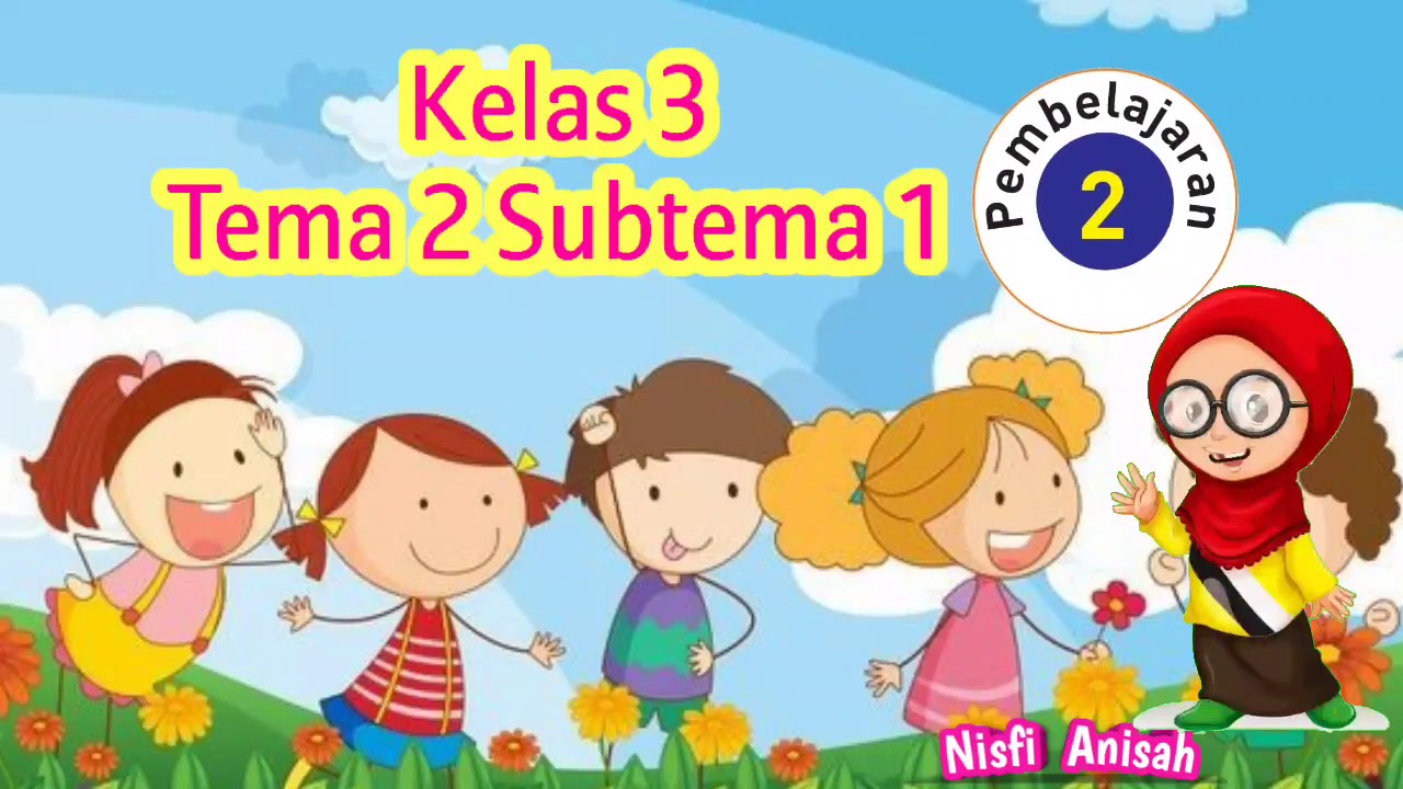 KELAS 3 TEMA 2 SUBTEMA 1 PEMBELAJARAN 2 VIDEO PEMBELAJARAN TEMATIK ...