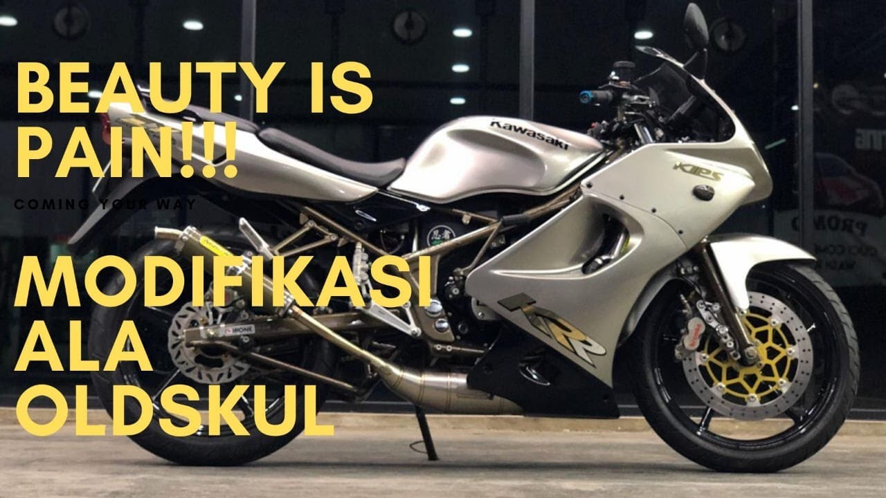 Review ZX 150 Silver: Modifikasi Ninja RR New ke RR Old Yang Keren Abis ...