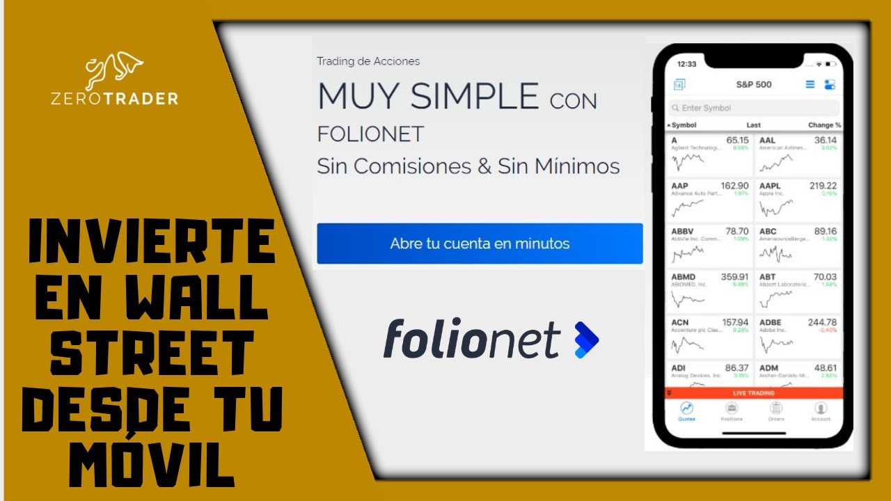 FOLIONET - Invertir en la Bolsa de Valores de New York desde una app ...