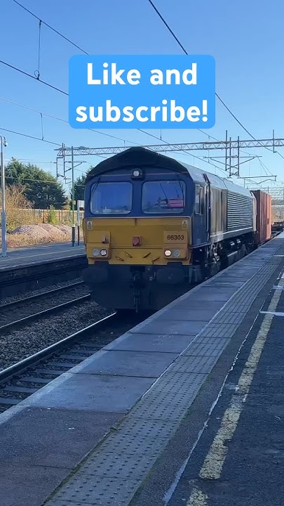 Class 66 passing Acton bridge with tones #trainvideos #railway #train #class66 #trainspotting ...