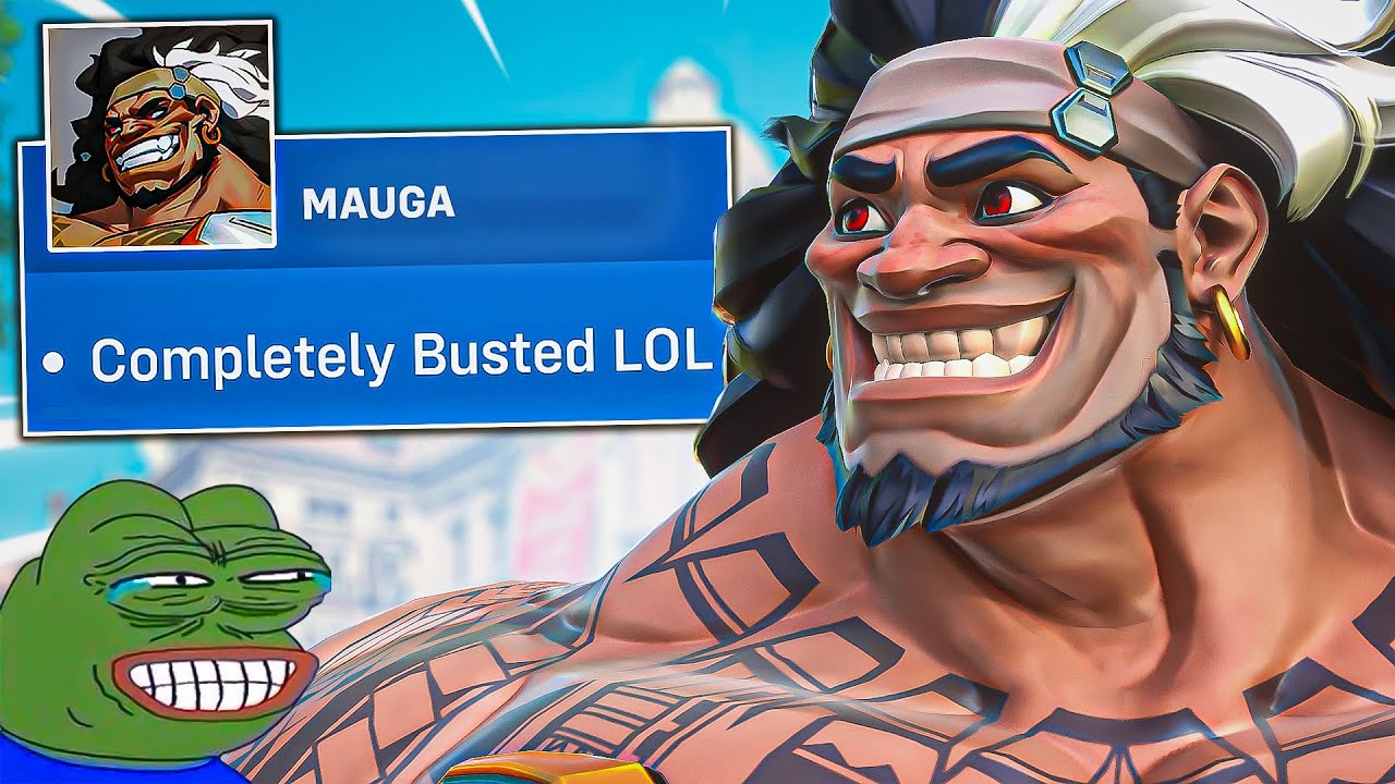 Mauga is EXTREMELY BROKEN in Overwatch 2 - YouTube
