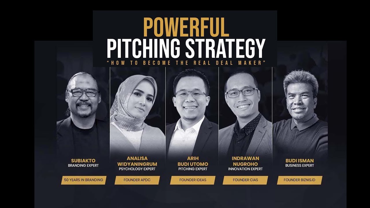 POWERFUL PITCHING STRATEGY - YouTube