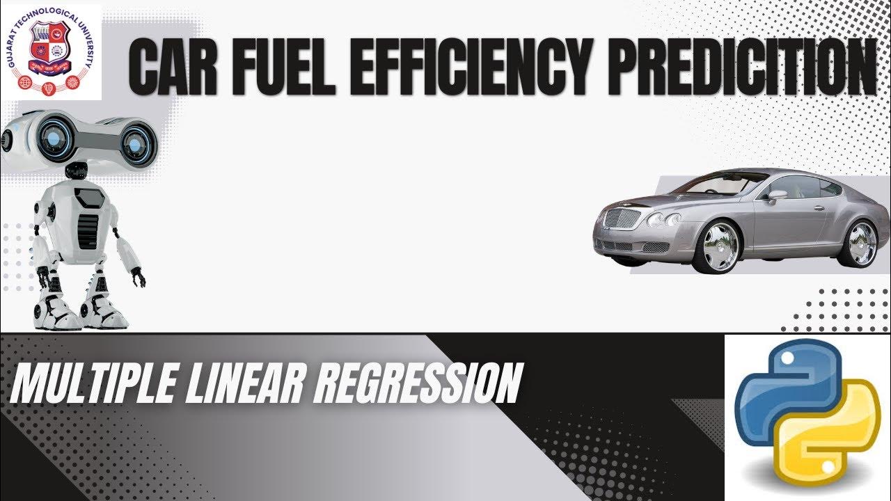 Predict Car Fuel Efficiency (MPG) Using Multiple Linear Regression in Python | Auto MPG Dataset ...