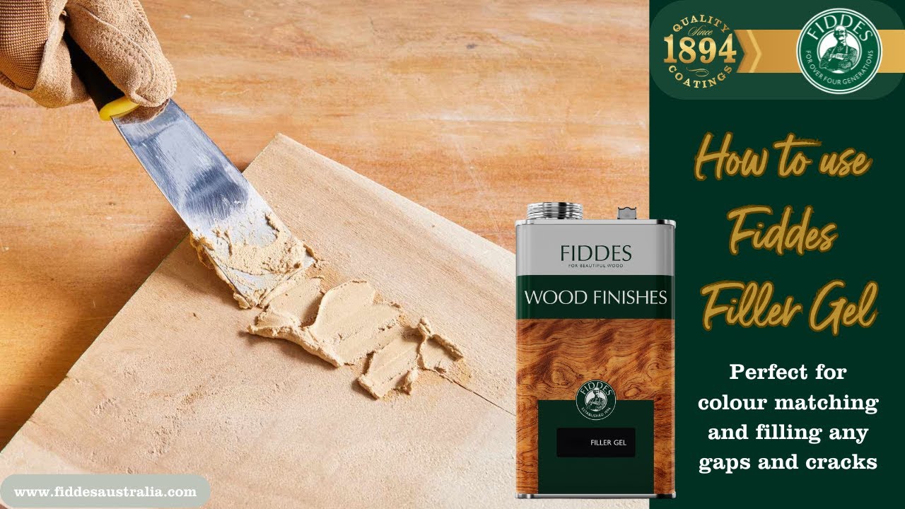 Fill, smooth, and perfect your timber! - YouTube